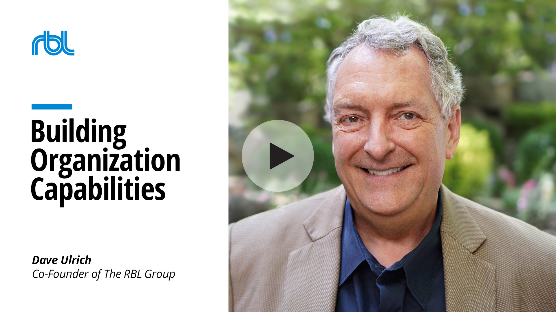 Building Organization Capabilities